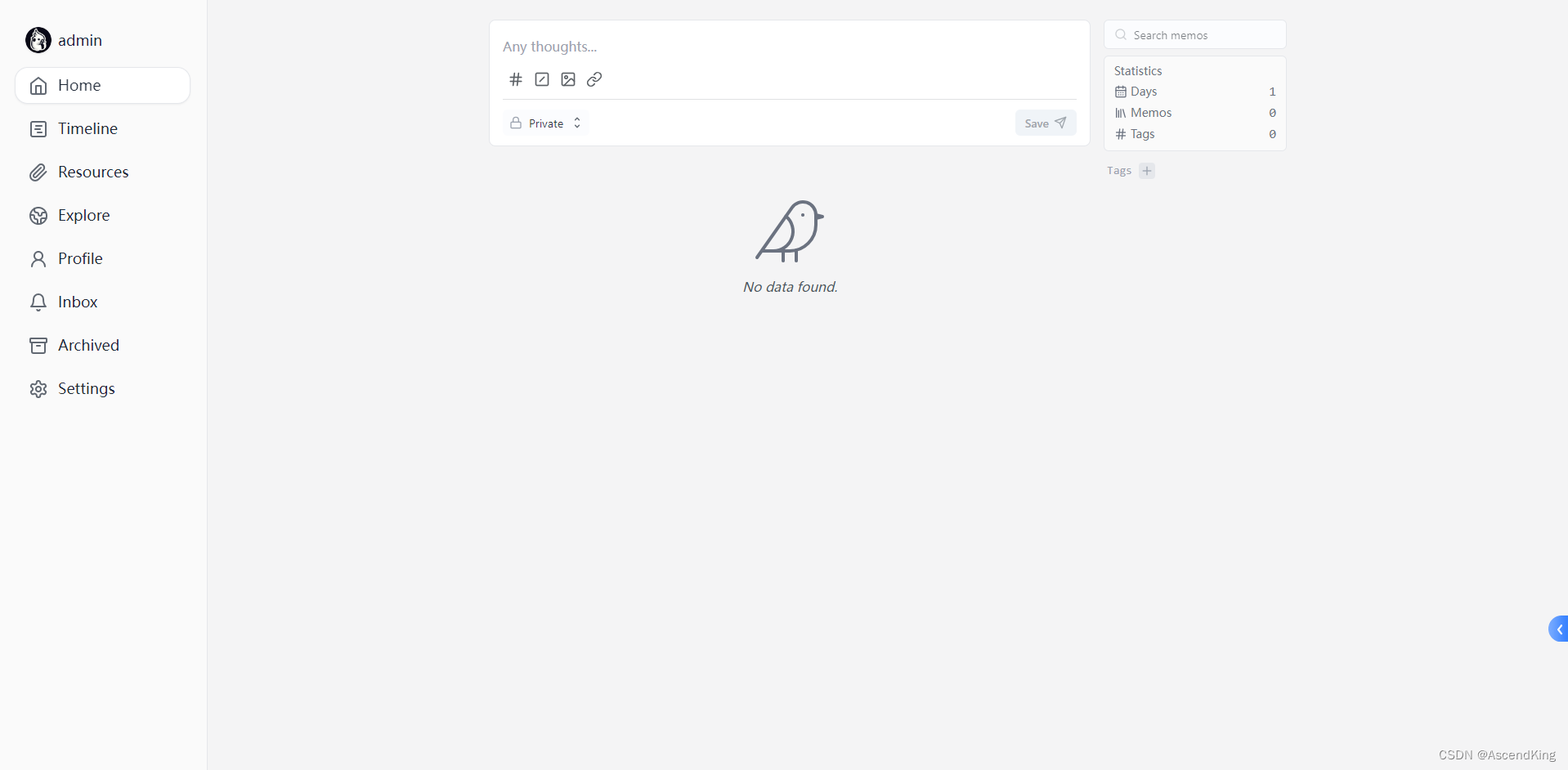 22k+star一款自托管的开源的的好用的碎片化笔记软件 Memos超级详细部署教程_开源memo部署‘-CSDN博客
