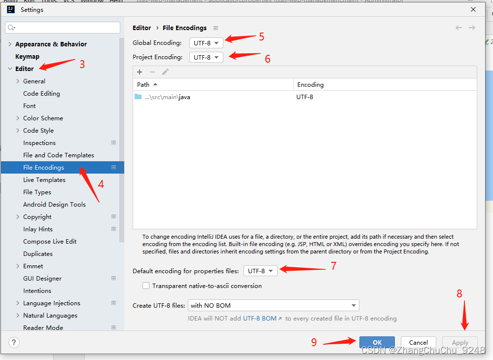 idea中提示Unsupported characters for the charset ‘ISO-8859-1‘_unsupported characters for the ...