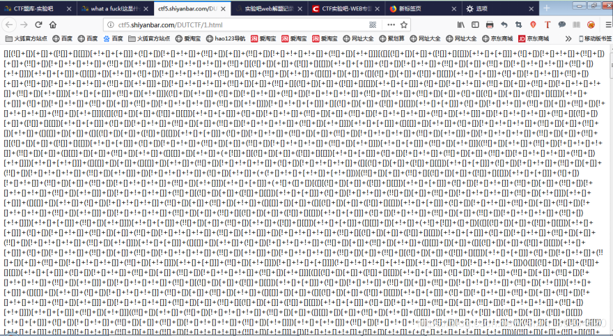 CTF-Web21（涉及另类编码，了解即可，不重要）-CSDN博客