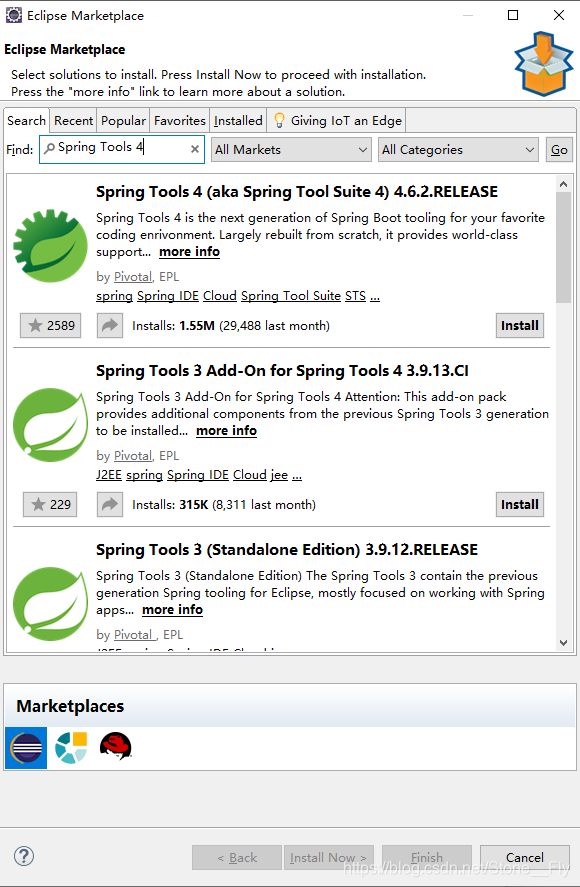 Spring Tool Suite 3/4 for Eclipse 安装教程 - 2020版_spring tools 4 for ...