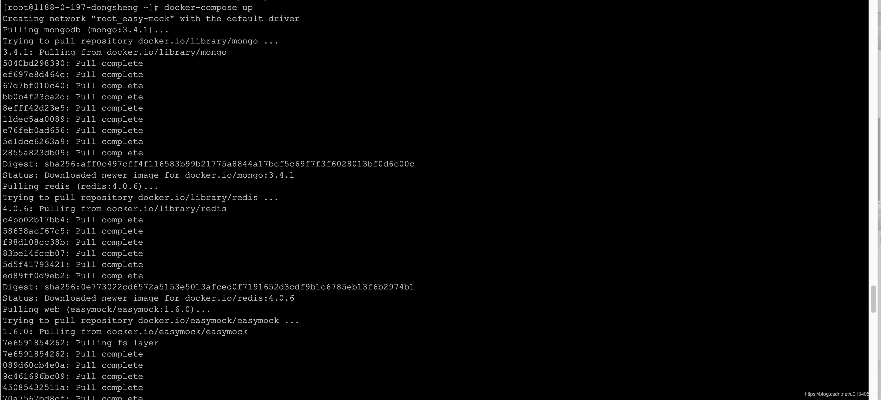 linux下使用docker-compose搭建Easy-mock服务_linux-easy mockdocker 部署-CSDN博客