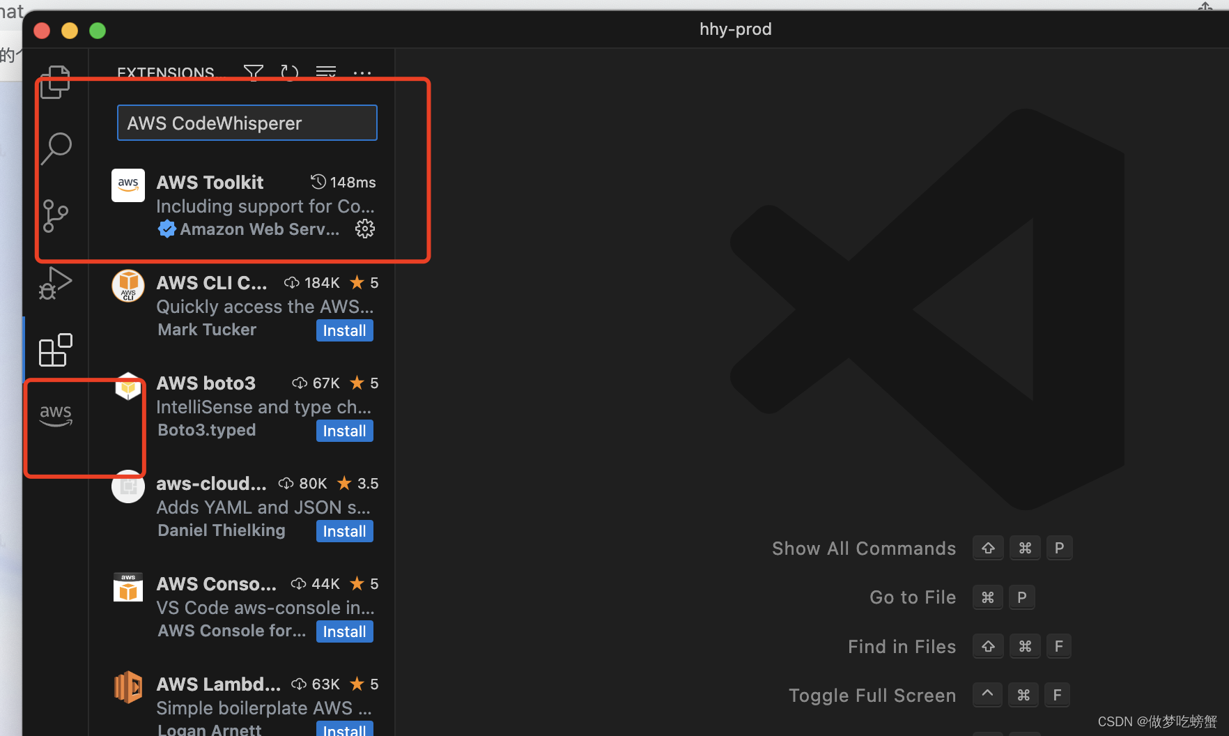 AWS CodeWhisperer 简单介绍-CSDN博客