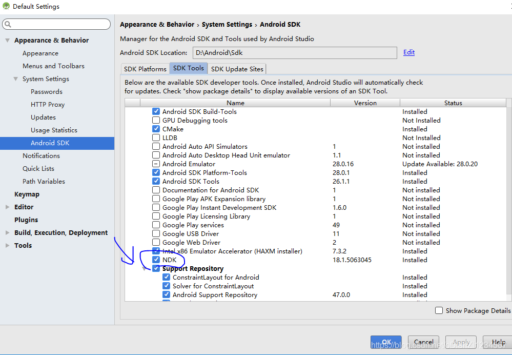 Android:No toolchains found in the NDK toolchains folder for ABI with prefix: mips64el-linux ...