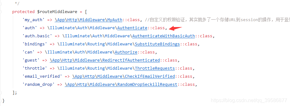 Laravel55用户认证laravel Auth Shoulduse Csdn博客
