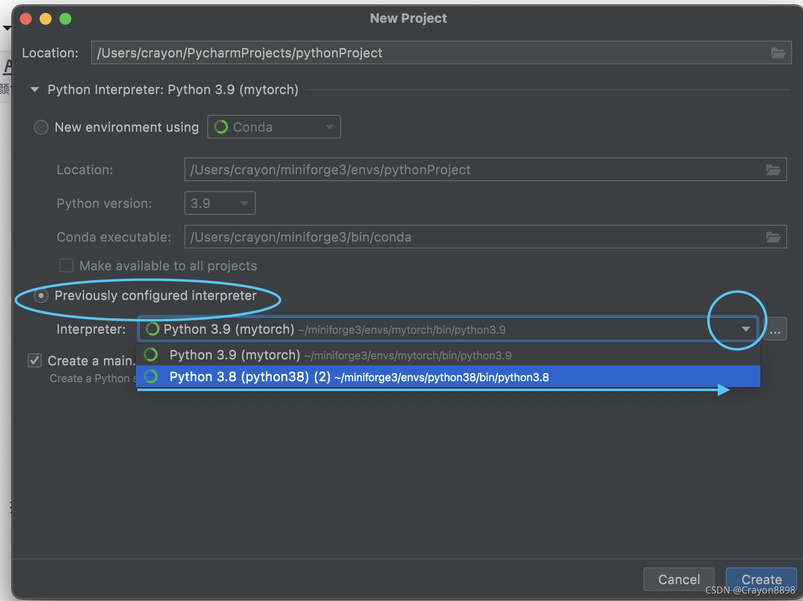 Mac m1搭建python深度学习环境+pycharm_miniforge pycharm-CSDN博客