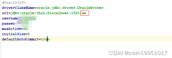Cannot load JDBC driver class ‘oracle.jdbc.driver.OracleDriver‘与not currently know of SID given ...