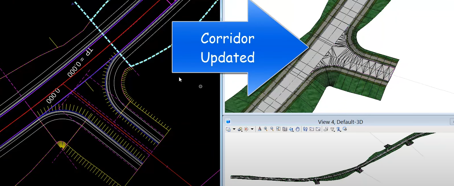 OpenRoads Designer道路交叉口剪切_openroads designer教程-CSDN博客
