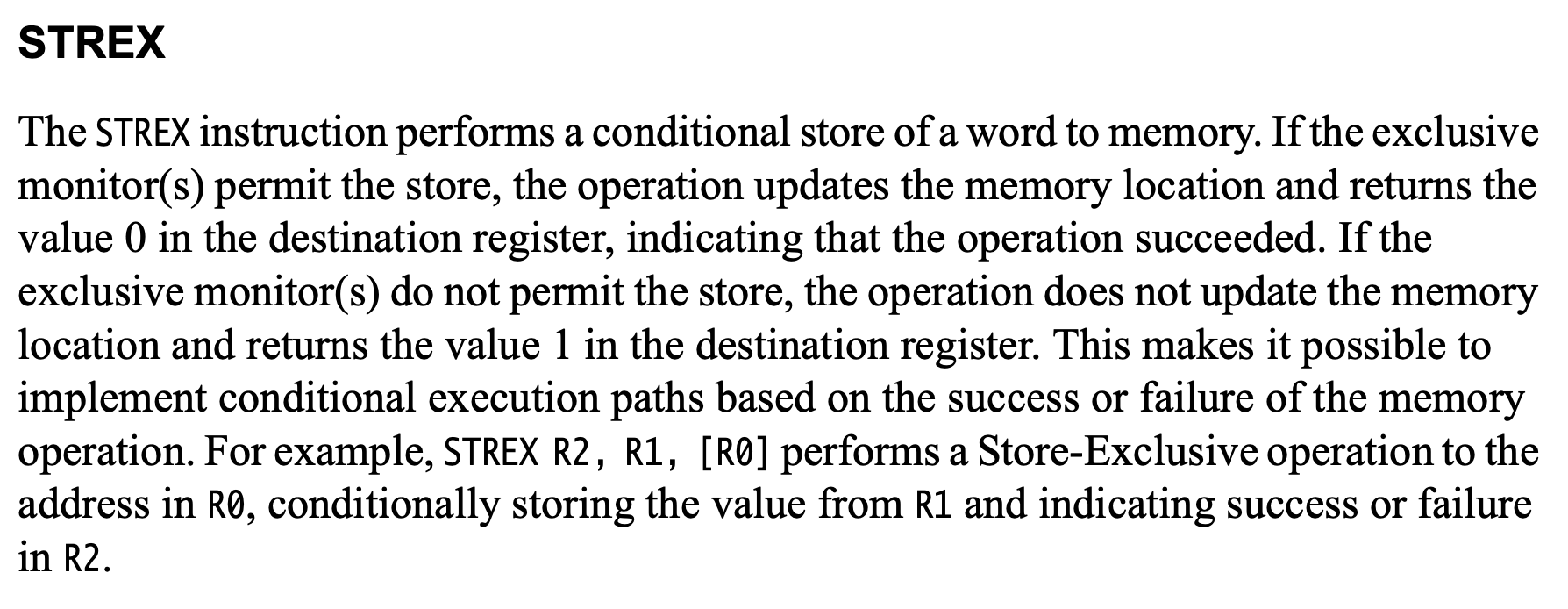 ARM LDREX/STREX指令以及独占监控器详解-CSDN博客