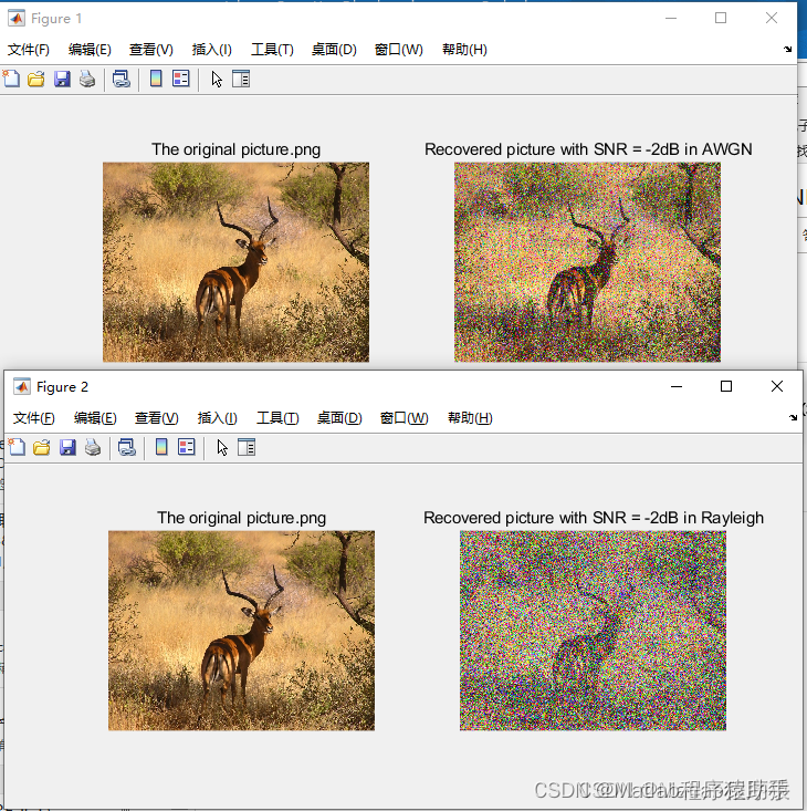 【matlab源码 第102期】基于matlab的图片传输系统仿真,采用qpskldpc对比awgn和瑞利信道。瑞利信道的matlab仿真 Csdn博客