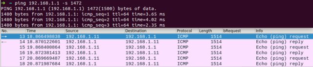 linux ping mtu值,ping 包长度及 MTU-CSDN博客