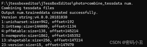 Tesseract Ocr使用 Jtessboxeditor 进行训练及python调用tesseractocr 自动训练 Csdn博客