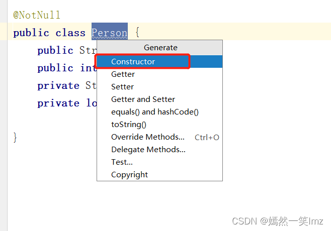 【idea】自动生成getter、setter、构造器、toString方法_idea自动生成getter和setter-CSDN博客