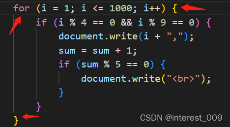 九月一号写下我在CSDN的第一篇文章记录小白写代码_用js输出1到1000之内能被4和9整除的数-CSDN博客