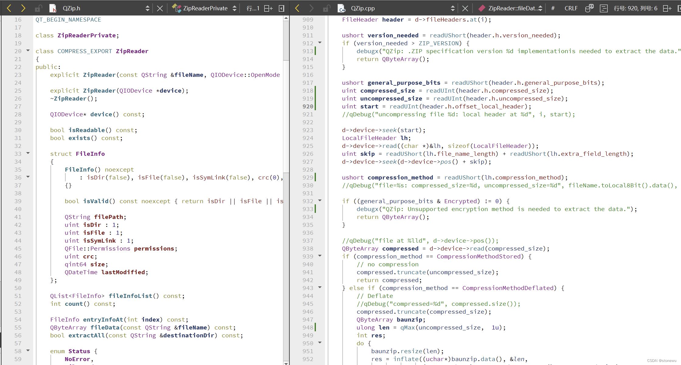 QT QZipReader改进，以支持大于2G的zip文件-CSDN博客