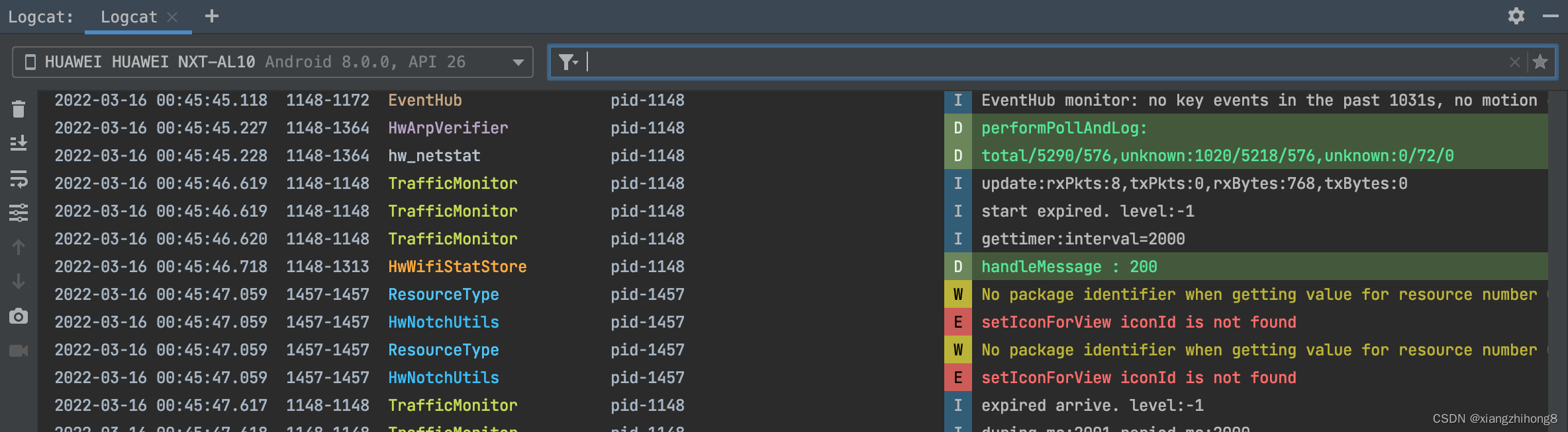 新版Android Studio Logcat解析_android studio 2022.3.1 logcat-CSDN博客