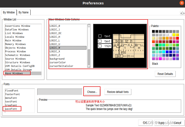 questasim界面的个性化设置_questasim仿真wave单独一个窗口-CSDN博客