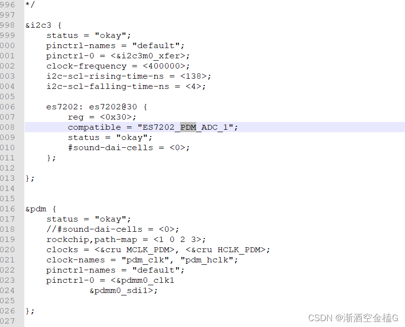 RK3566调试 ES7202-CSDN博客