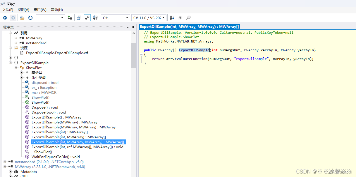 Matlab导出C#动态库_matlab输出库文件-CSDN博客