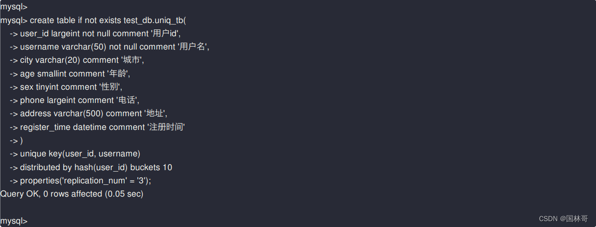 Doris三种数据模型Aggregate、Uniq、Duplicate使用_aggregate key-CSDN博客