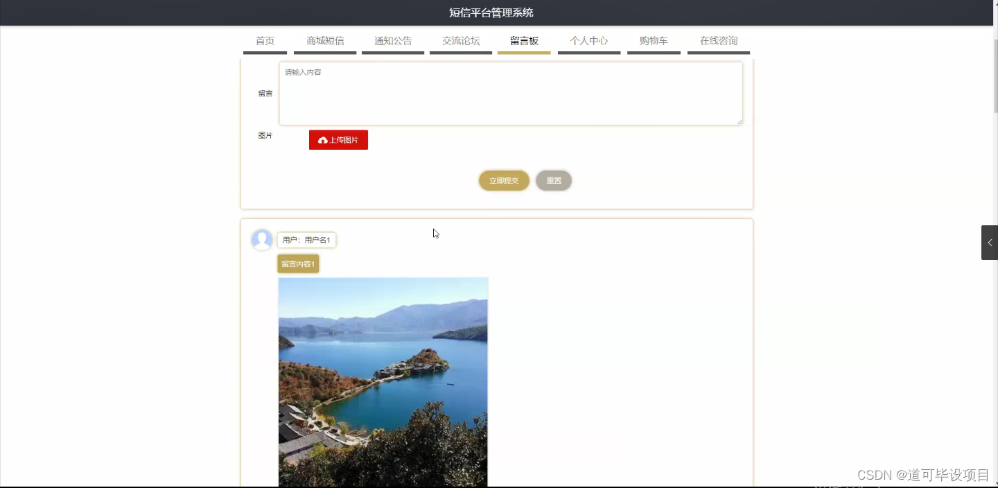 Java计算机毕业设计短信平台管理系统(附源码springboot开题论文部署)短信管理模块产品设计 Csdn博客