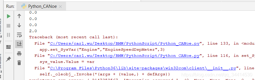 Python调用CANoe（1）(启动与停止，变量和信号读写)_python canoe-CSDN博客