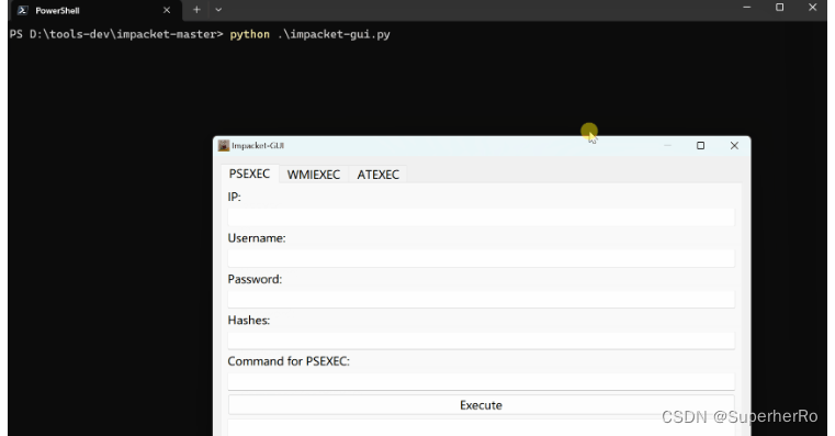 横向移动工具-impacket-gui(一)_java-impacket-gui-CSDN博客