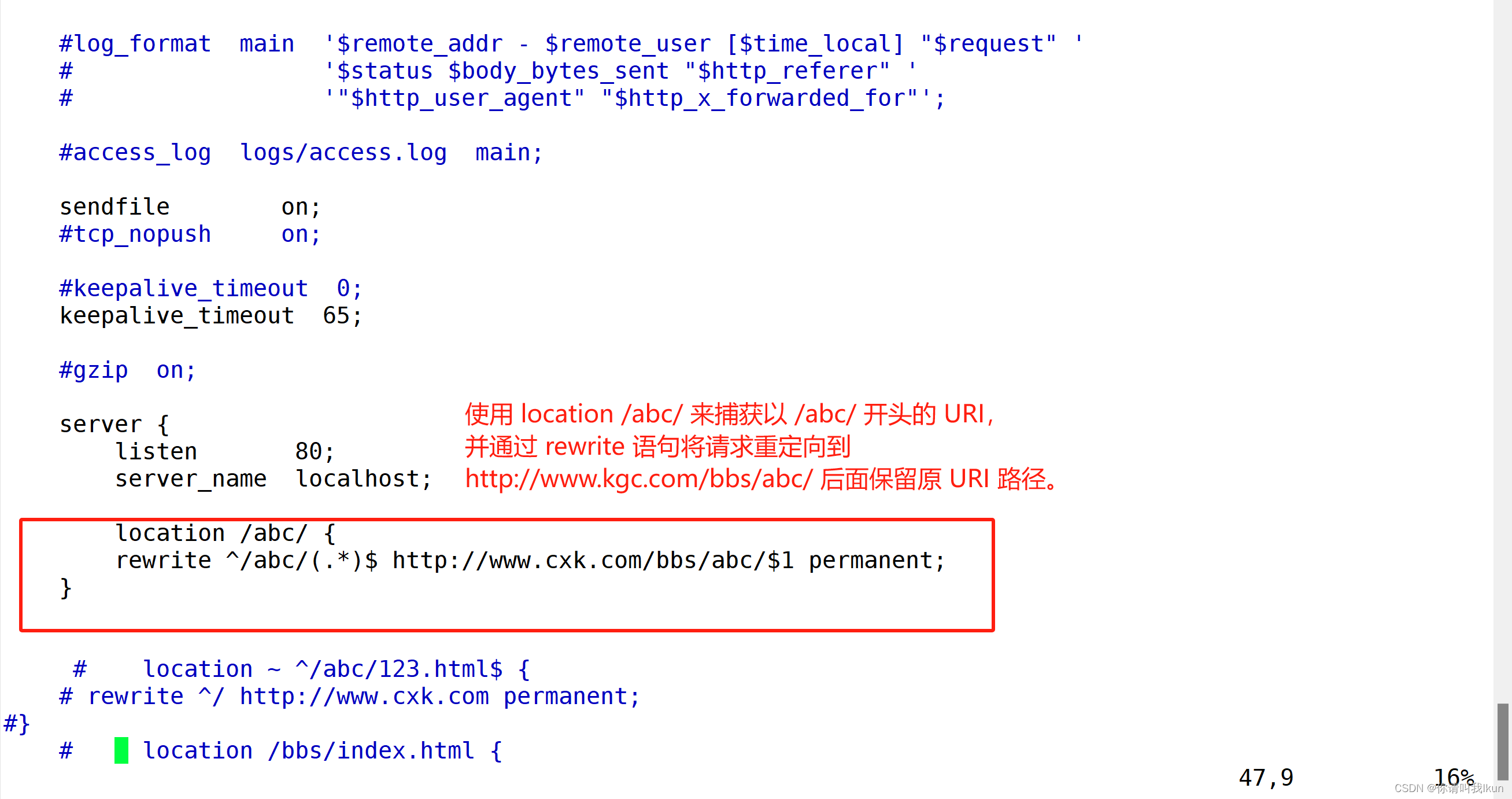 [Linux] nginx的location和rewrite_nginx location rewrite-CSDN博客