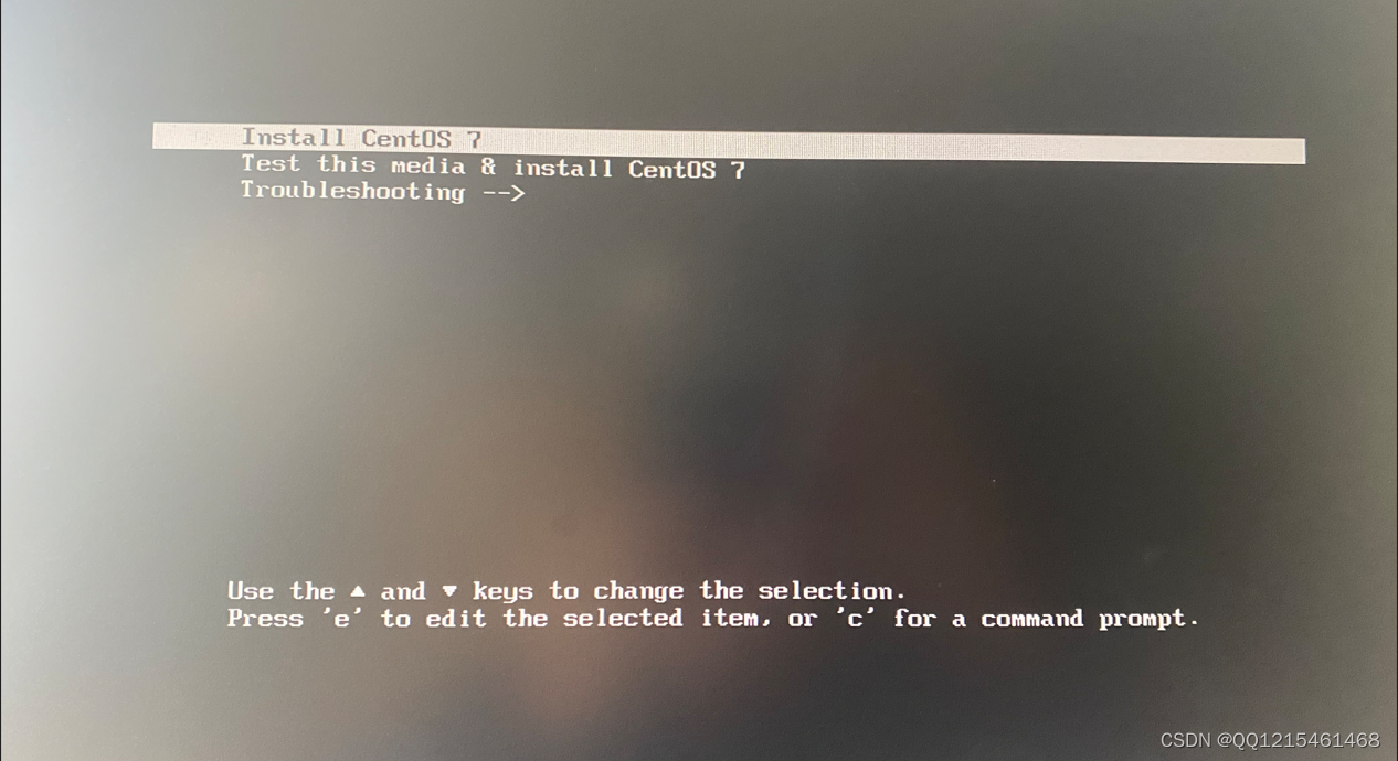 服务器使用u盘安装linux Centos 7报错warning:dracut Initqueue Timeout Starting
