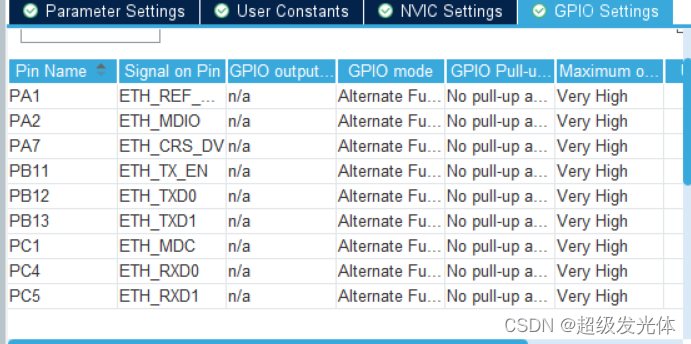 STM32 CUBEMX生成PHY LWIP驱动 适配KSZ8081_stm32 ksz8081-CSDN博客