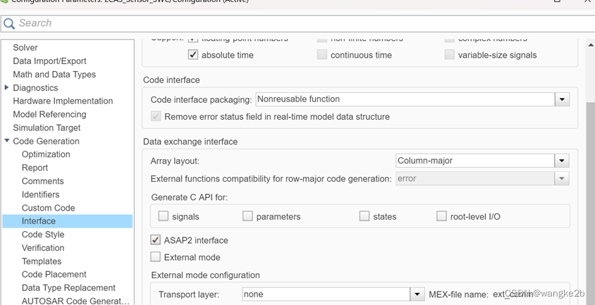 IsolarAB导出arxml到Matlab/Simulink生成模型并配置内存分区_arxml导入matlab-CSDN博客