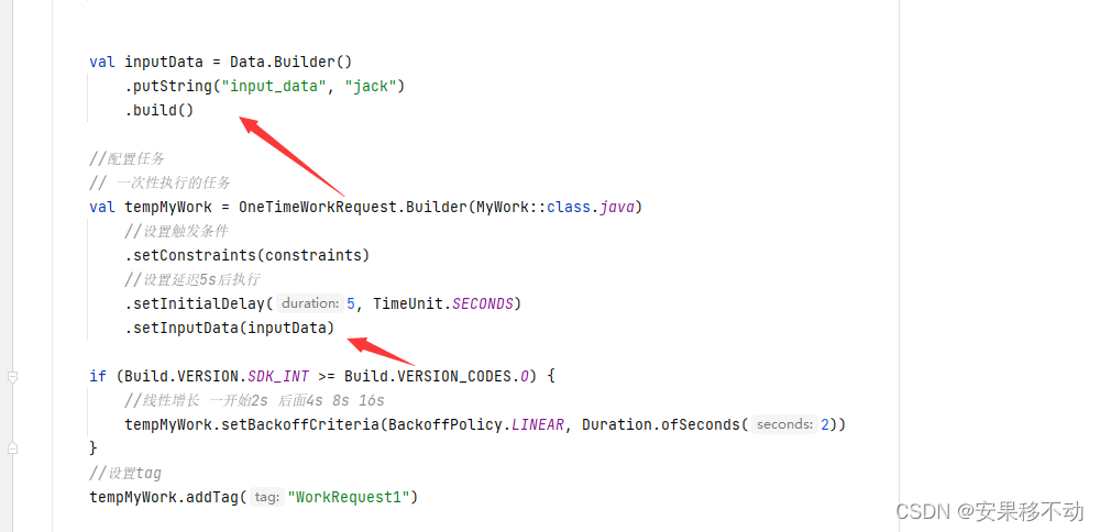 Android Jetpack WorkManager 参数传递_android worker 参数-CSDN博客