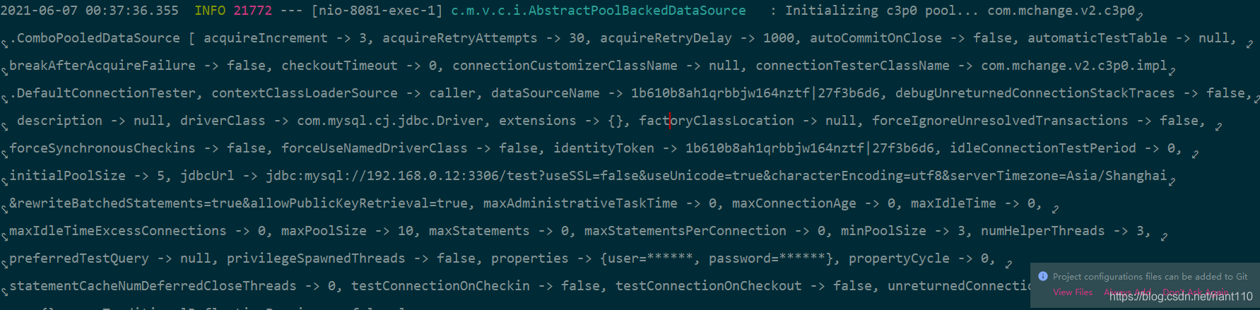 springboot配置C3P0数据库连接池_spring boot_riant110-华为开发者空间