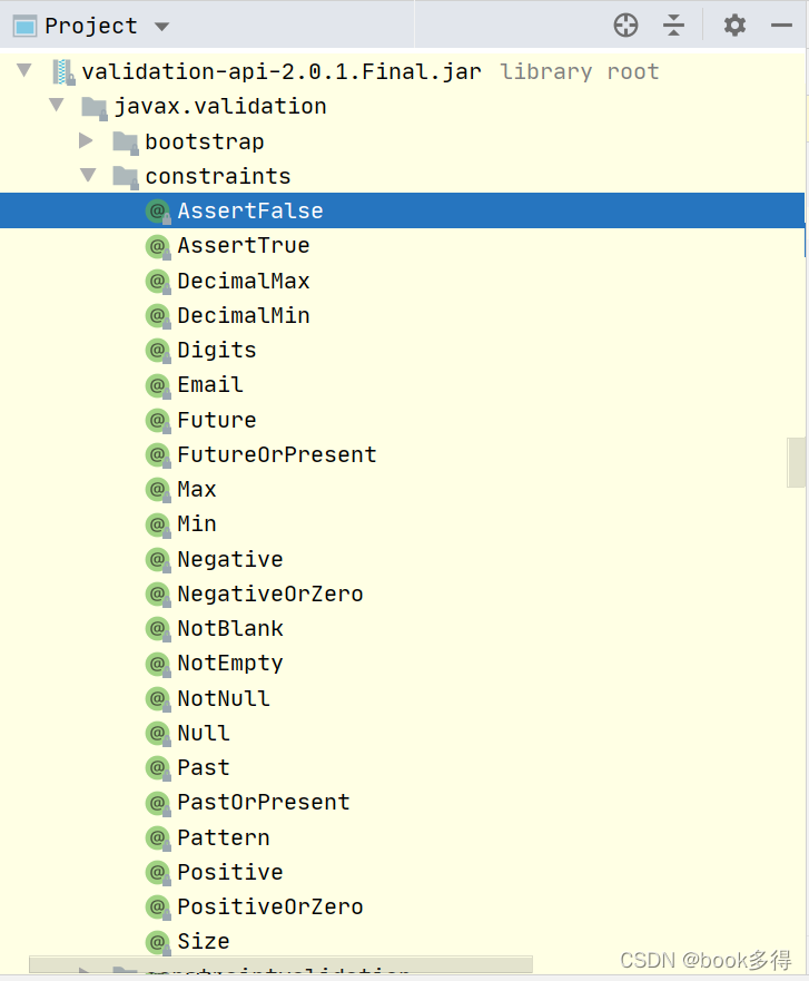 SpringBoot优雅的进行字段校验: javax.validation.constraints包下所有效验注解全解析_javax.validation.constraints.null ...