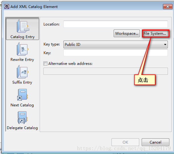 Spring配置XML本地提示：点击eclipse属性——>选择XML Catalog-CSDN博客