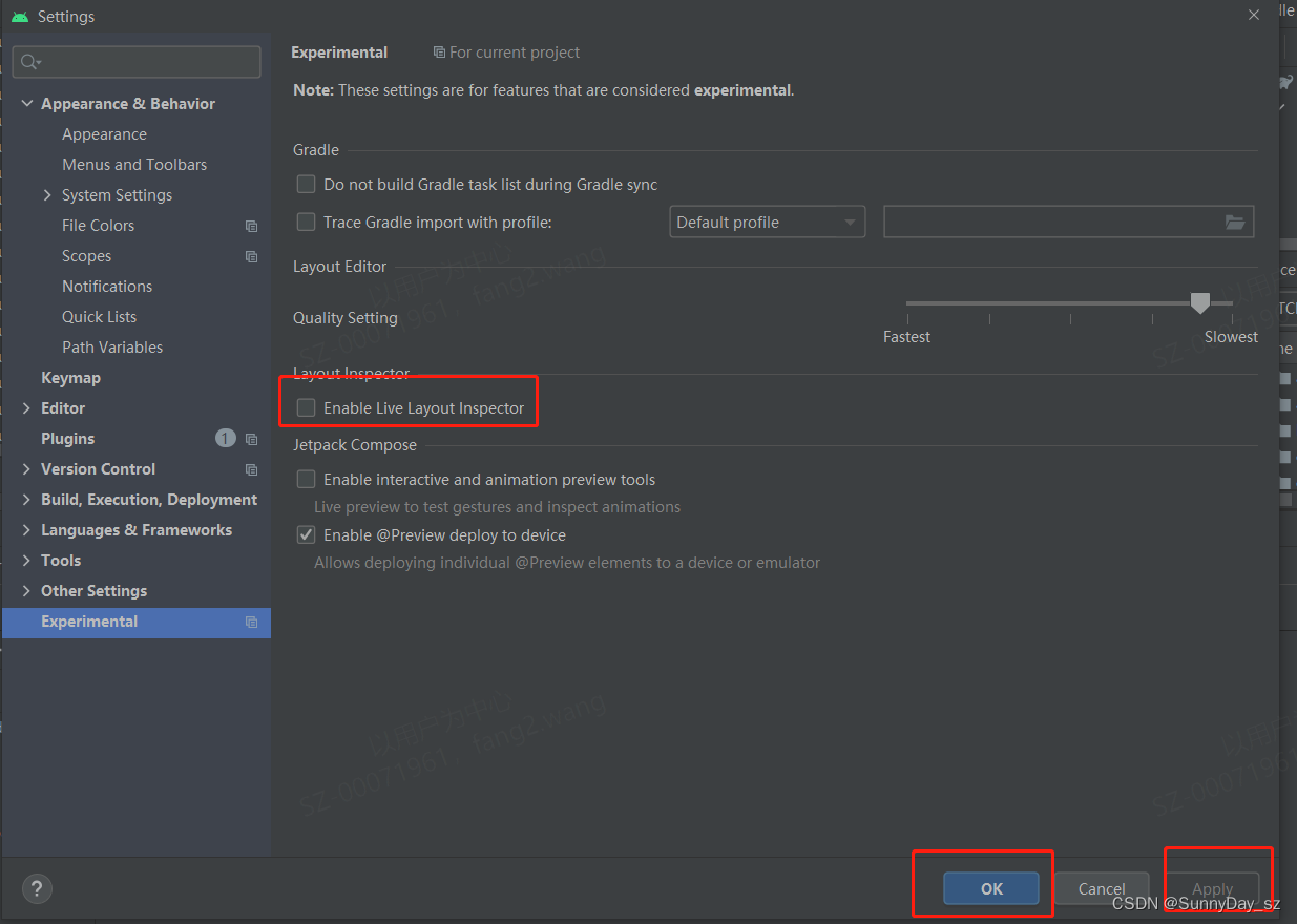 Android studio 4.0 Layout Inspector查看当前Activity或者进程layout分析_android 查看加载的哪个layout-CSDN博客