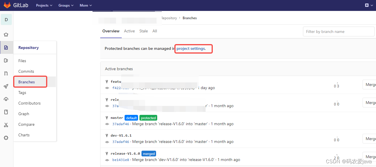 GitLab--Merge Request 权限管理_gitlab merge repuest-CSDN博客