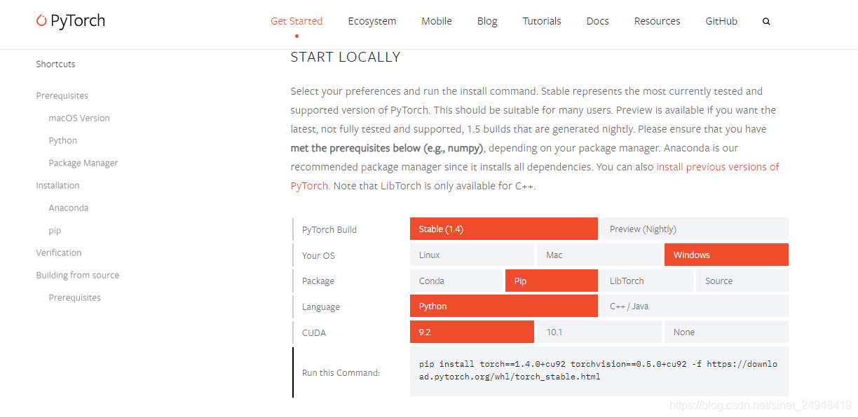 win10使用pip安装pytorch-gpu_使用pip命令下载gpu训练模型组件-CSDN博客