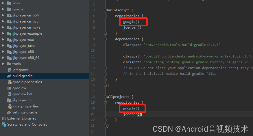 编译好的ijkplayer导入AS工程进行二次开发_ijkplayer二次开发-CSDN博客
