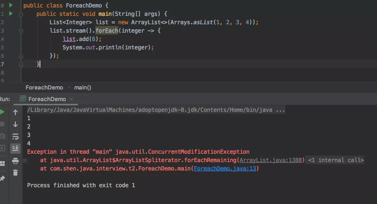 java foreach顺序_面试：Stream#foreach方法摸底三问，你都了解吗-CSDN博客