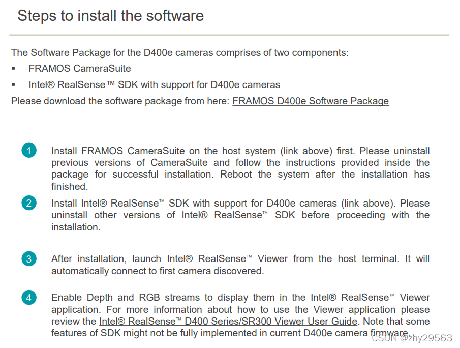 【杂项】Framos D435E 使用说明-CSDN博客