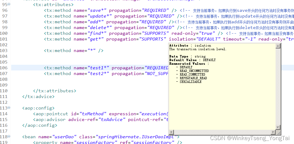 spring transaction Attribute_attribute : propagation the transaction propagatio-CSDN博客