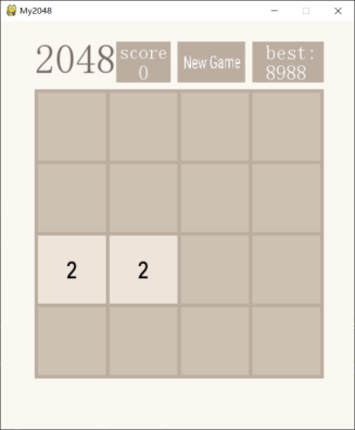 使用Pygame制作2048小游戏_pygame 2048-CSDN博客