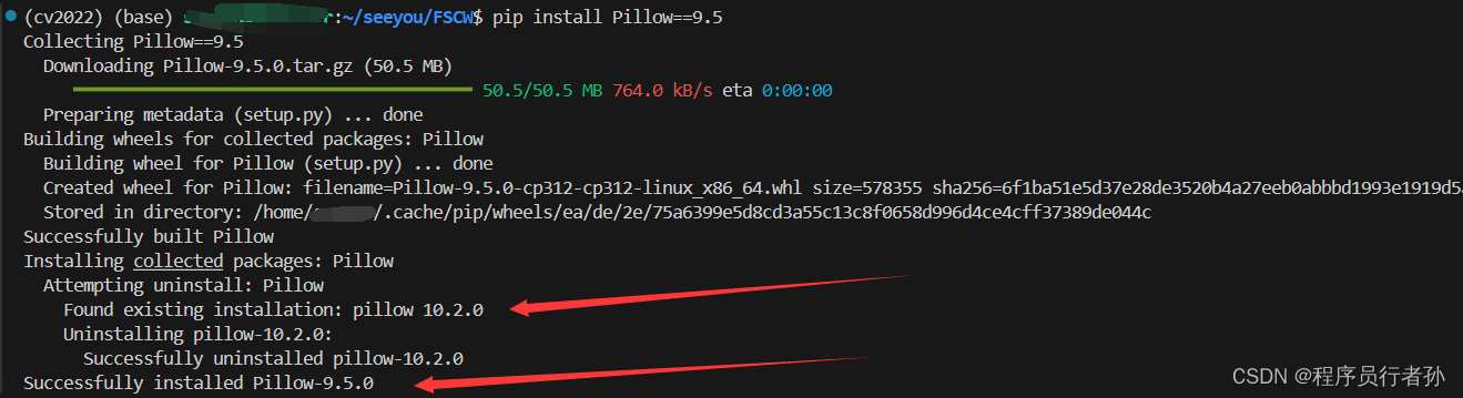 【已解决】attributeerror: ‘FreeTypeFont‘ object has no attribute ‘getsize‘_attributeerror ...