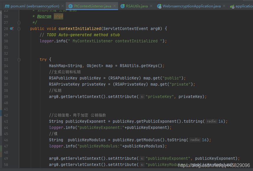 Rsa非对称加密算法实现javascript Js Web前端rsa算法加密,java后端rsa算法解密,等保请求明文传输漏洞处理
