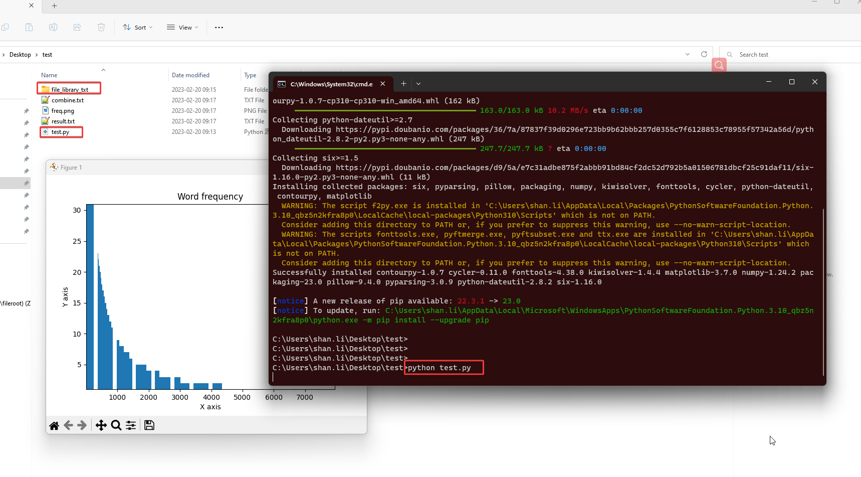 使用python进行英语文档词频统计开发python编写程序统计输入英文文章中不同单词出现的次数并输入出现频率最高的单词 Csdn博客
