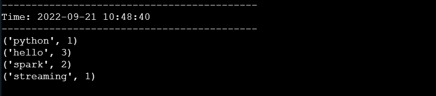 【头歌实训】PySpark Streaming 入门_spark实战wordcount词频统计头歌-CSDN博客