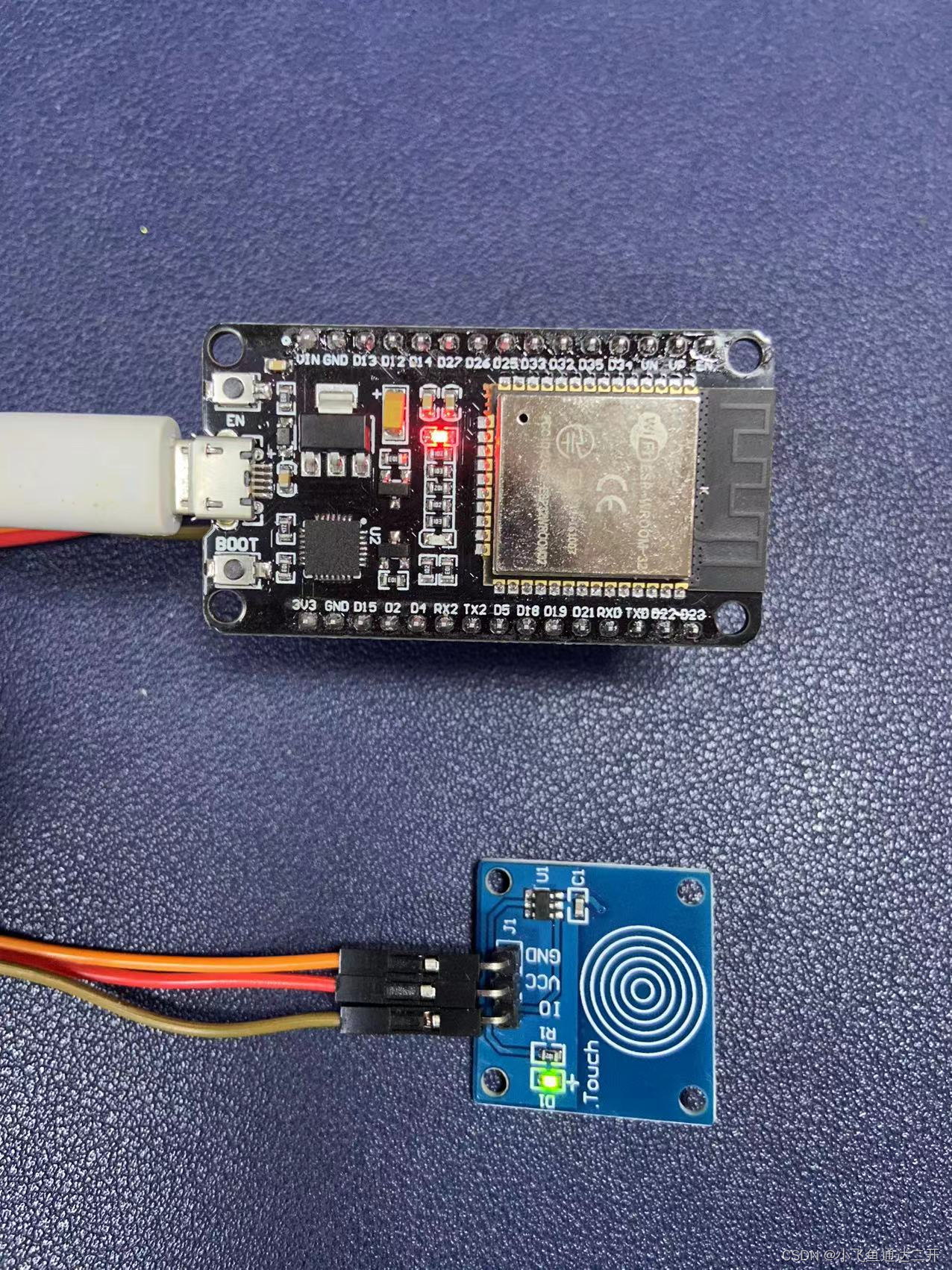 【arduino】xiaofeiyu实验esp32使用touch触摸模块(图文)esp32 Touch Csdn博客