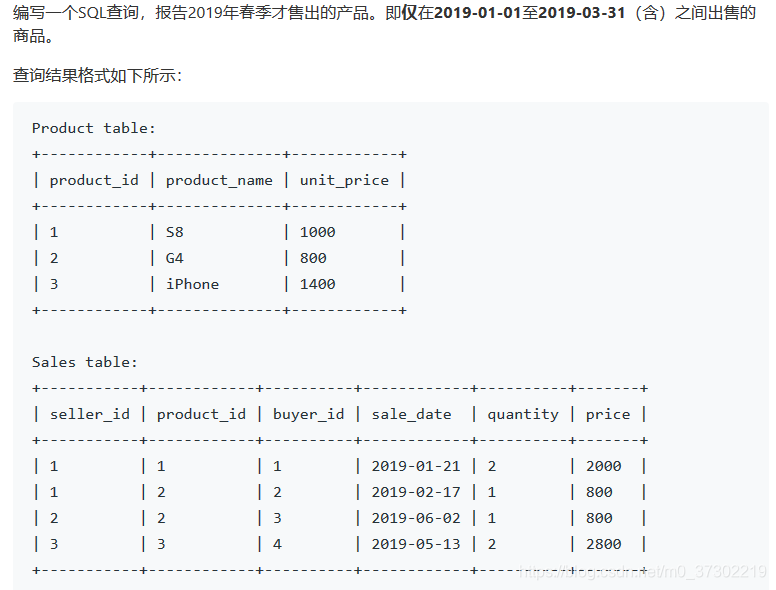 LeetCode-SQL-1084. 销售分析III_leetcode sql 1084-CSDN博客