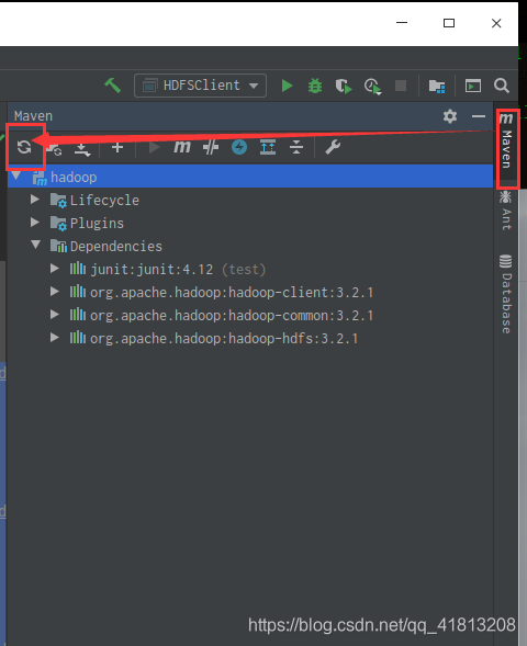 hadoop客户端 环境操作IDEA maven项目对集群操作 创建目录--------》示例代码_import org.apache.hadoop.fs.filesystem; maven ...