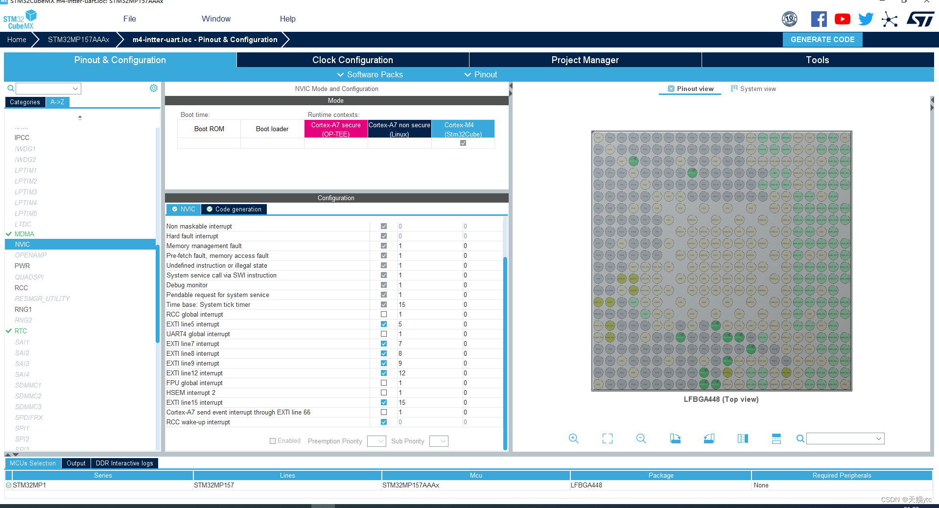 STM32MP157 M4核中断触发试验 A7核串口命令控制LED_stm32mp157 dk2 m4-CSDN博客